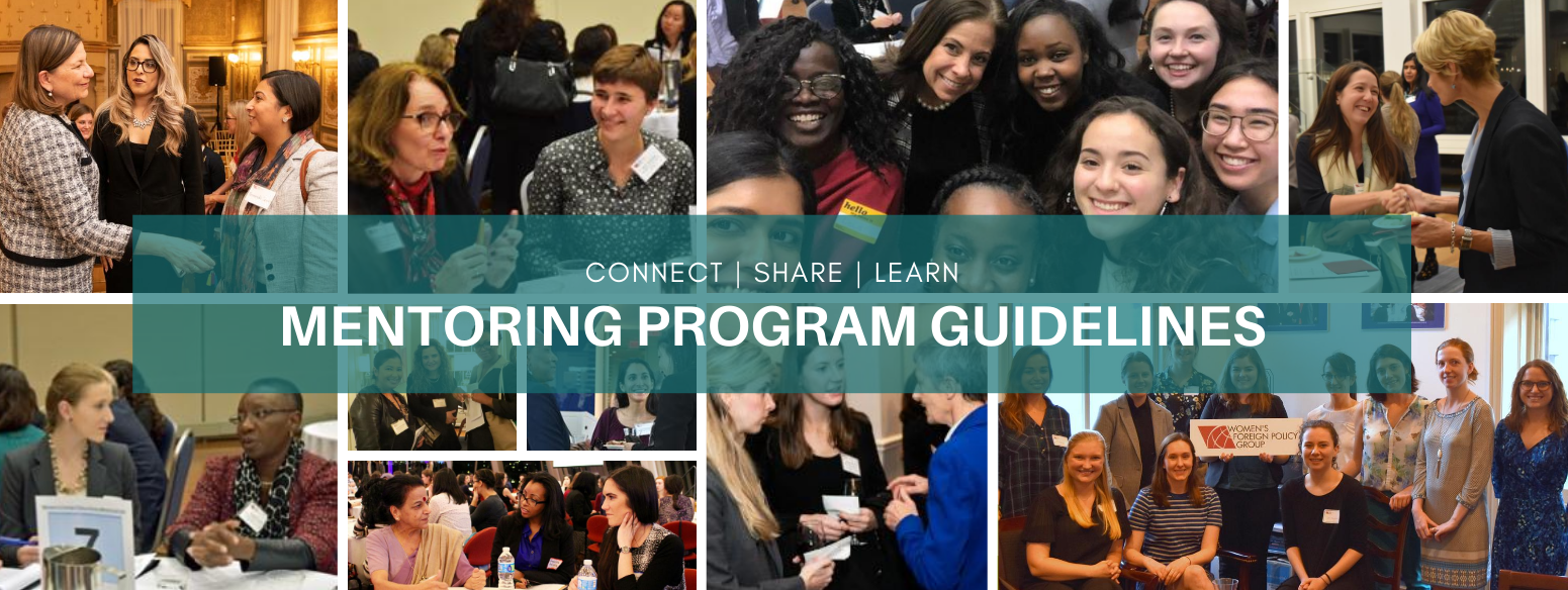 Mentoring Program Guidelines