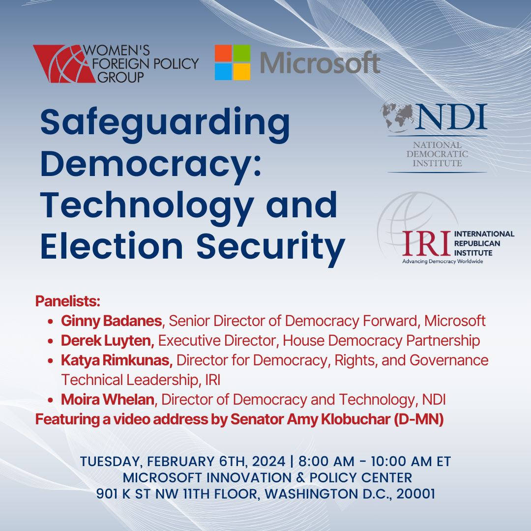 02/06/24 Safeguarding Democracy: Technology and Election Security